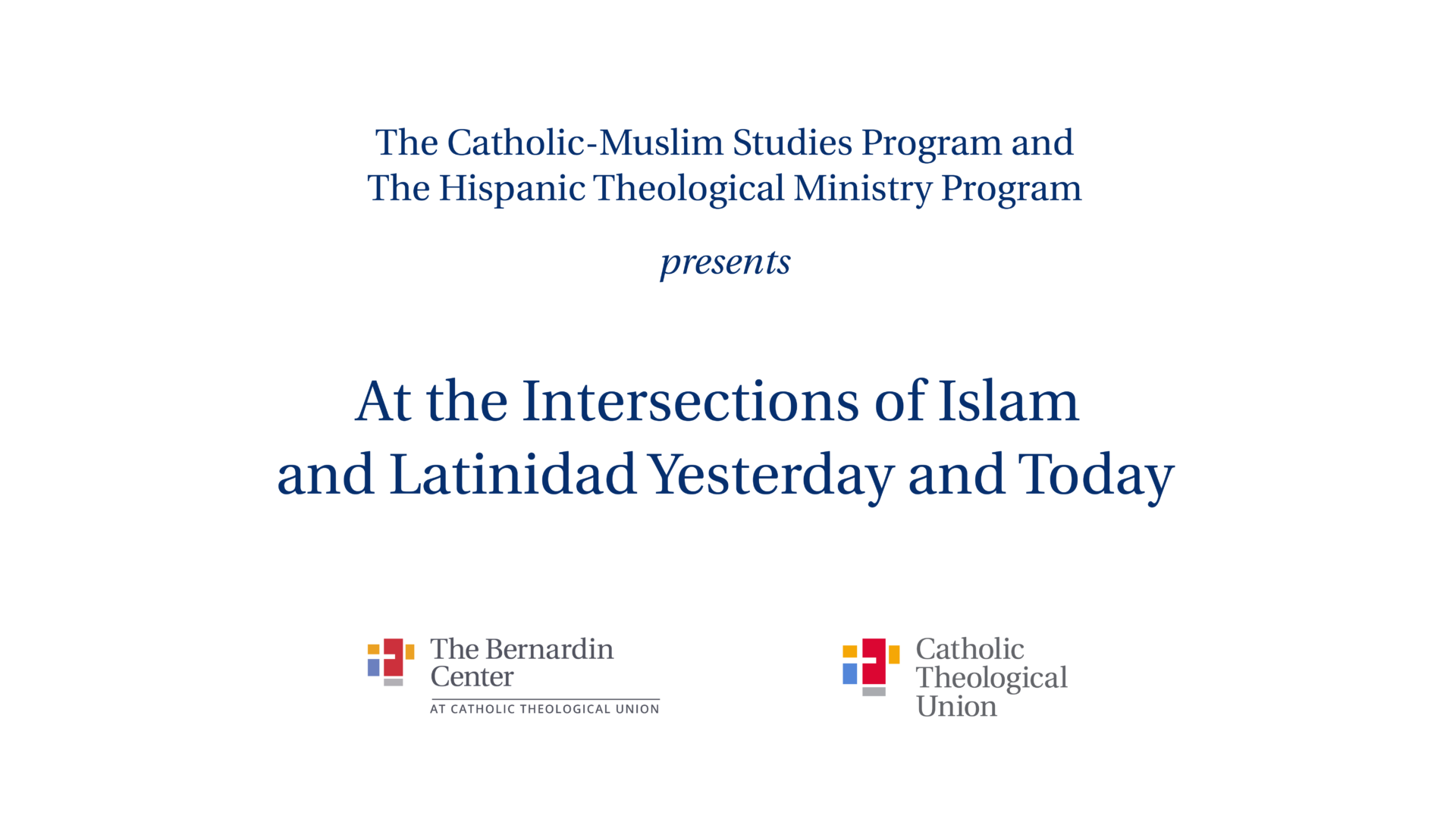 At the Intersections of Islam and Latinidad Yesterday and Today - Learn@CTU